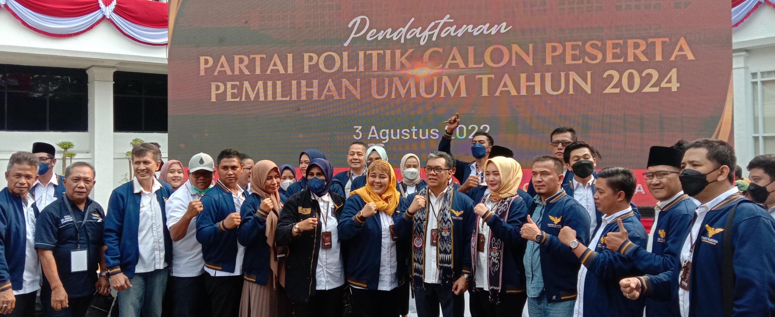 Giliran Partai Garuda Daftar ke KPU, Ahmad Ridha Targetkan Partai Lolos ... Giliran Partai Garuda Daftar ke KPU, Ahmad Ridha Targetkan Partai Lolos ...